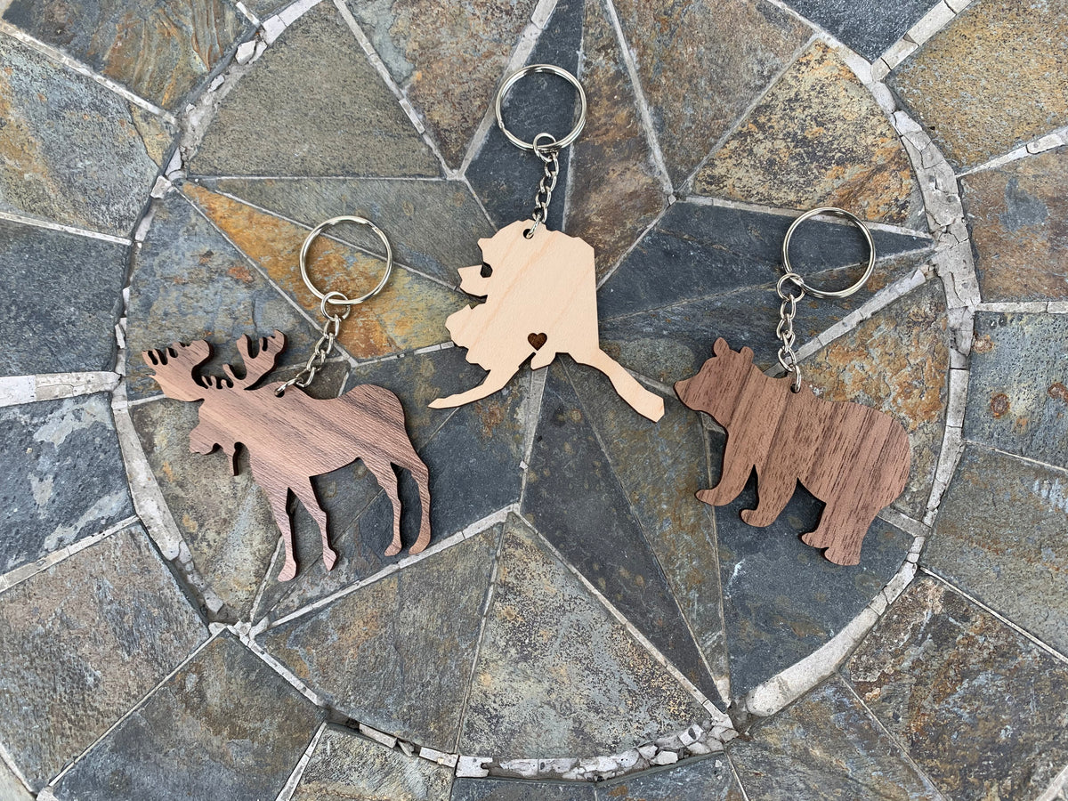 Alaska Keychains – shawsquatch